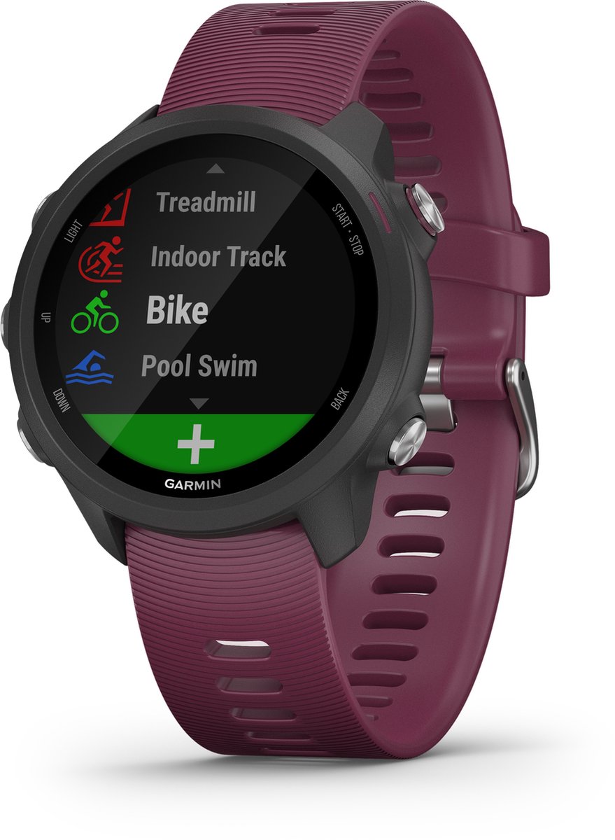 Garmin Forerunner 245 – Smartwatch – Berry/Zwart